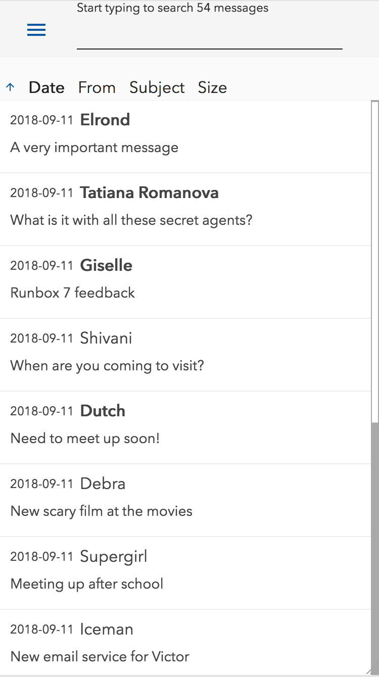 Runbox 7 Webmail app for mobile phones - Runbox Blog