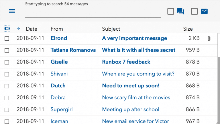 Runbox 7 Webmail app for mobile phones - Runbox Blog
