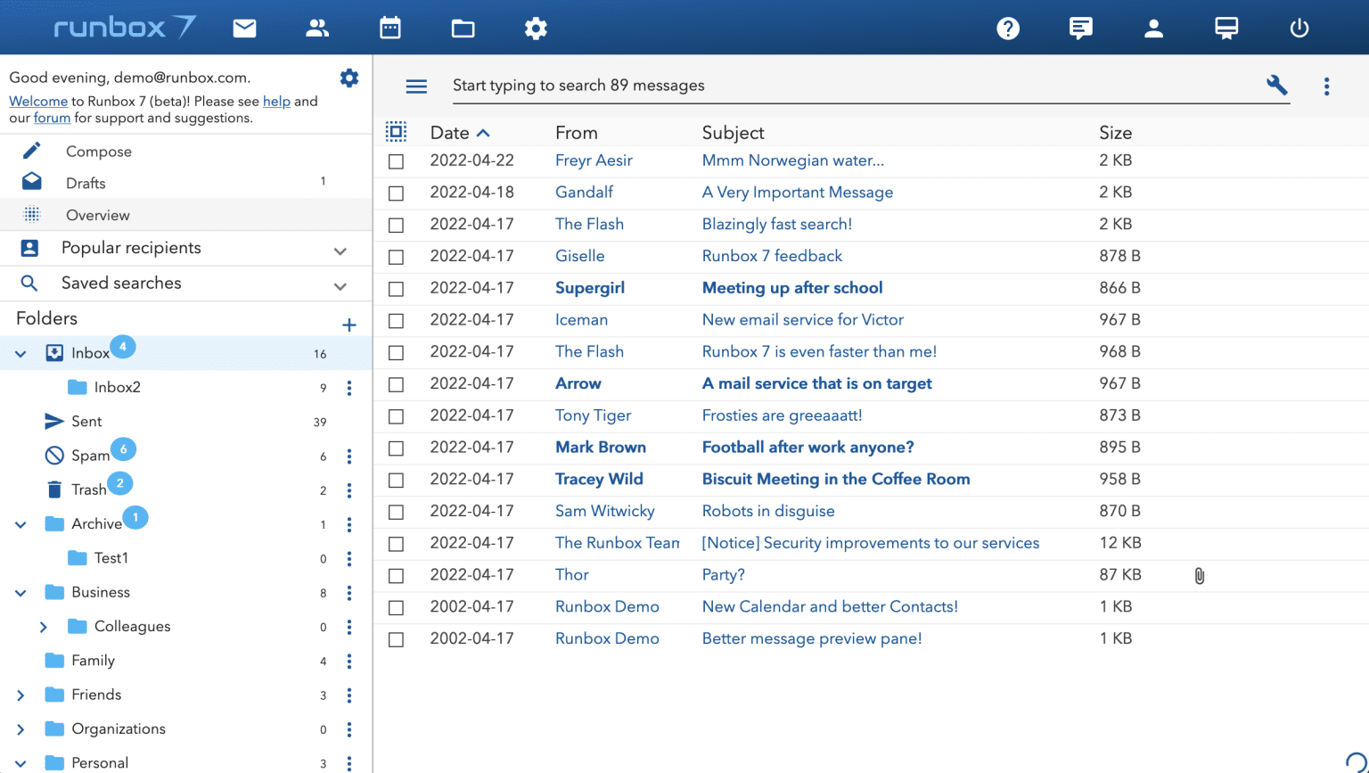 Christmas wrap-up: Runbox 7 Upgrades in 2022 - Runbox Blog