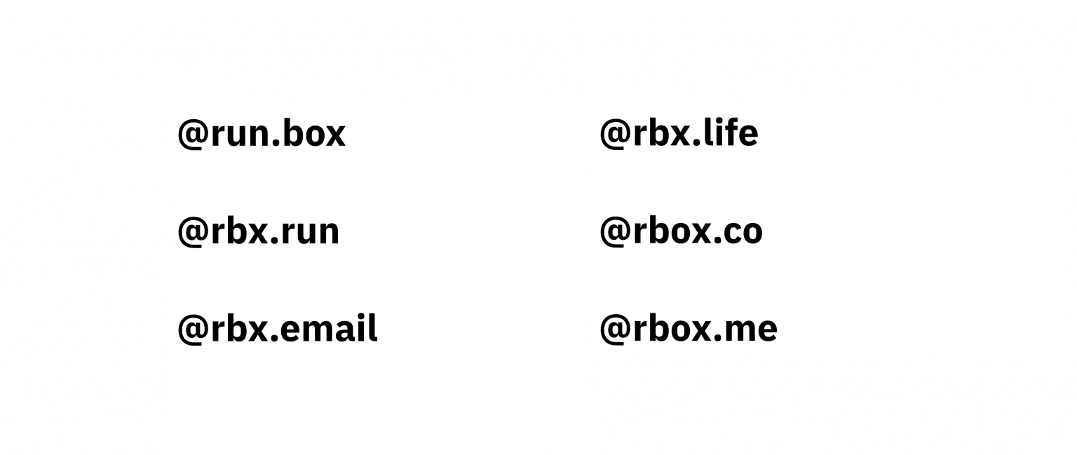 Choose Your Perfect Email Domain Name with Runbox - Runbox Blog