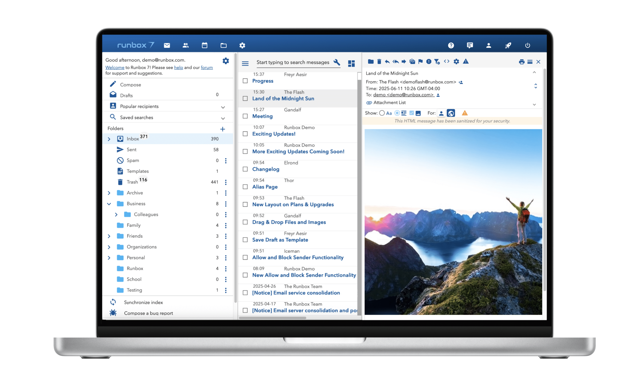 Recent Runbox 7 Updates - Runbox Blog